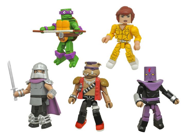 Teenage Mutant Ninja Turtles Minimates Turtle Blimp Deluxe Box Set ...